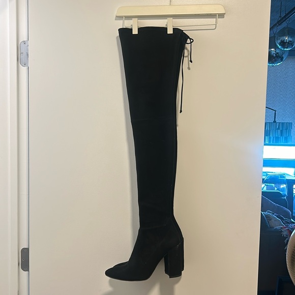 Stuart Weitzman | Shoes | Sw Over The Knee Blocked Suede Boot | Poshmark